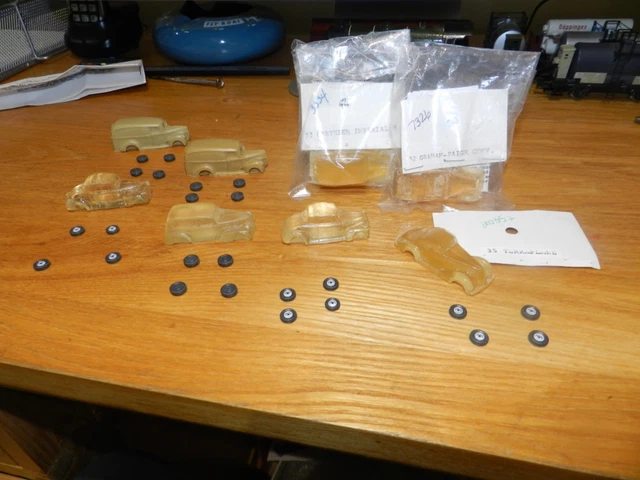 GREG'S GARAGE - rare HO scale resin kits x 6 - and 2 others ? make. £16 ...