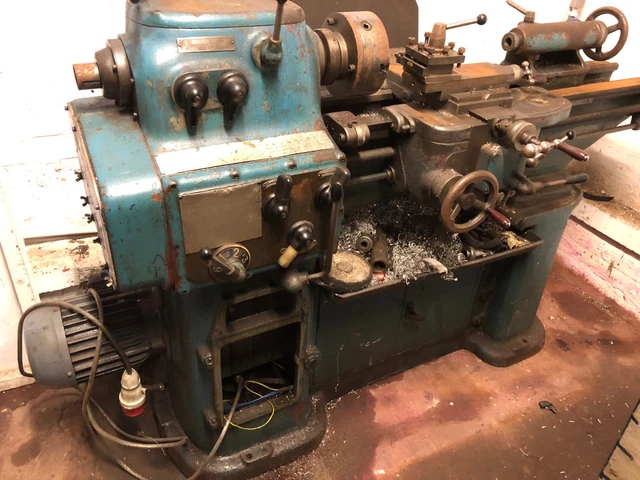 TOS CENTRE LATHE S28 - 3 Three Phase - 1964 Metal working Lathe £287.00 ...