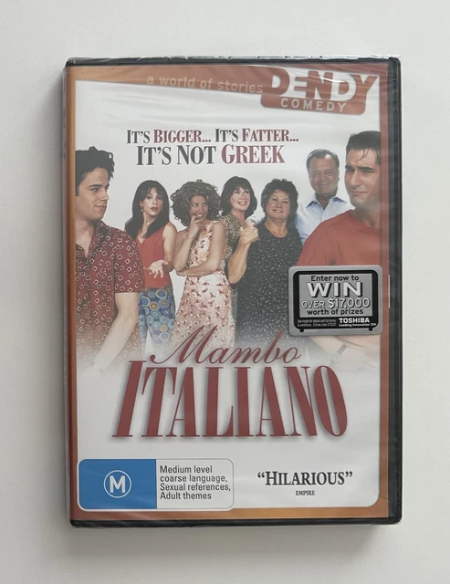 MAMBO ITALIANO (DVD) Region 4 Luke Kirby Émile Gaudreault 2003 LGBTQ+ ...