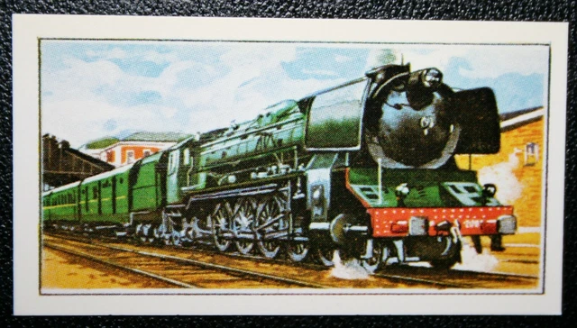 RENFE SPANISH Railways Class 242 Steam Locomotive Colour Card JB12 £3. ...