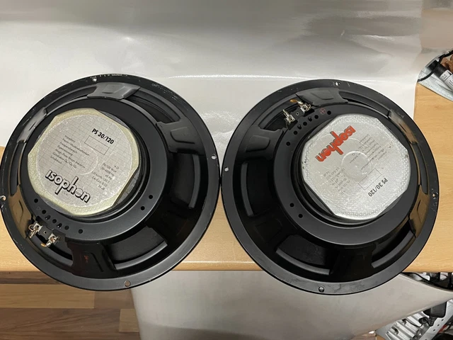 2X ISOPHON PS 30/120 Speaker/Lautsprecher. (4 Ohm) EUR 49,00 - PicClick DE
