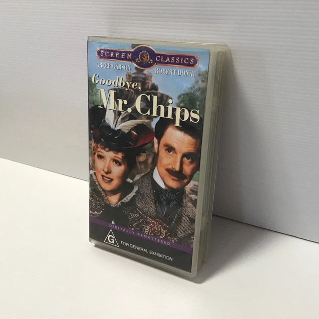 GOODBYE, MR. CHIPS - 1939 - (VHS, 1998) Drama Romance - Brand New $18. ...