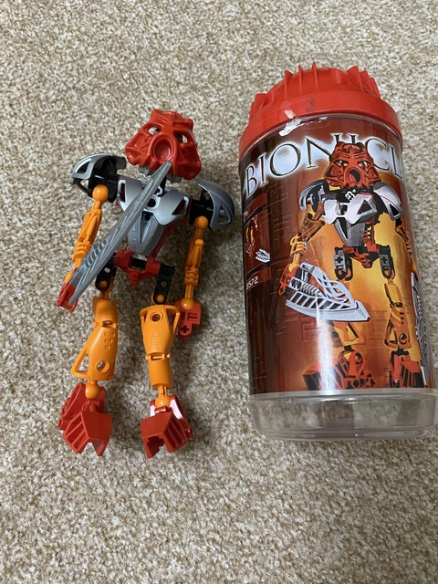 LEGO BIONICLE 8572 Tahu Nuva Red Toa of Fire £6.00 - PicClick UK