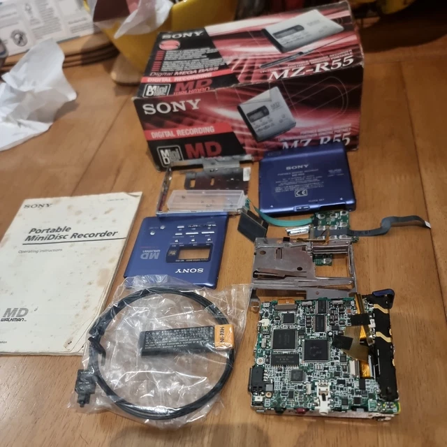 SONY MZ R55 MINIDISC player recorder. £42.32 - PicClick UK