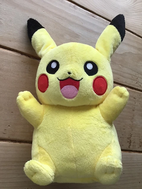 TALKING AND LIGHT up Pokemon PIKACHU Plush Stuffed Toy TOMY Light Up ...