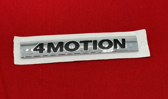 ORIGINAL VW 4MOTION Schriftzug 4-motion Emblem Aufkleber Heckklappe ...