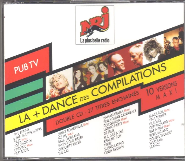 COMPILATION - LA + Dance Des Compilations NRJ - 2 CD - 1990 - Eurohouse ...