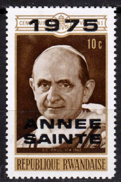 RÉPUBLIQUE RWANDAISE - Ruanda - 1975 - Année sainte 1975 10 c. neuf EUR ...
