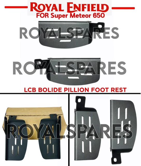 ROYAL ENFIELD SUPER Meteor 650 "LCB BOLIDE PILLION FOOT REST"\ $54.99 ...