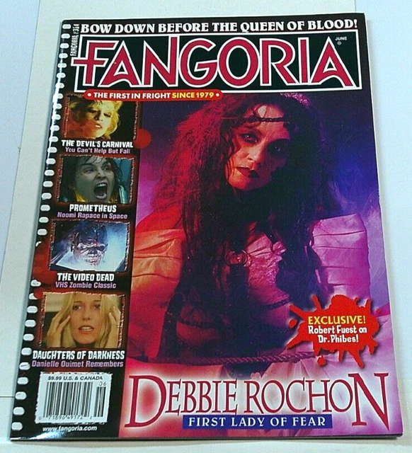FANGORIA MAGAZINE #314 June 2012 Debbie Rochon Prometheus £7.81 - PicClick UK