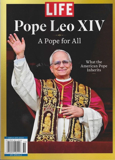 LIFE MAGAZINE Pope Leo XIV 2025 £12.79 - PicClick UK