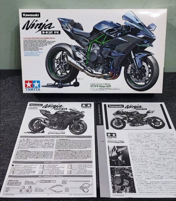 TAMIYA 1/12 KAWASAKI Ninja H2R Modell. #14131 Top ungebauter Zustand. EUR 31,75 - PicClick DE