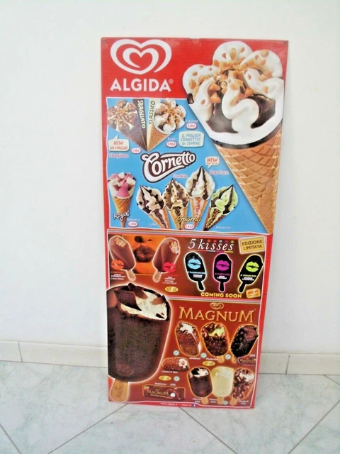 INSEGNA IN LATTA Listino Prezzi Gelati Algida Tabelle Insegne ...