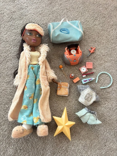 BRATZ SLUMBER PARTY Sasha 1st Edition Complete Set 2003 £42.28 - PicClick UK