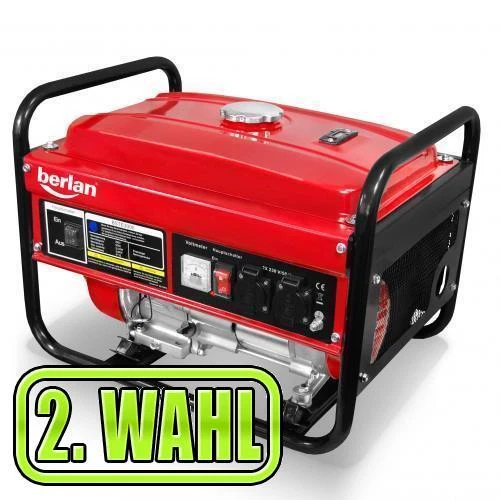 STROMERZEUGER 2800 WATT / 6,5 PS Generator Stromaggregat ...
