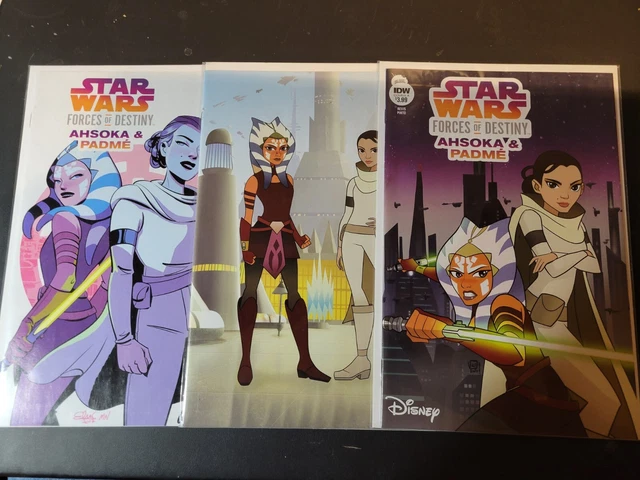 Star Wars Forces Of Destiny Ahsoka And Padme 1 10 Incentive Détaillant