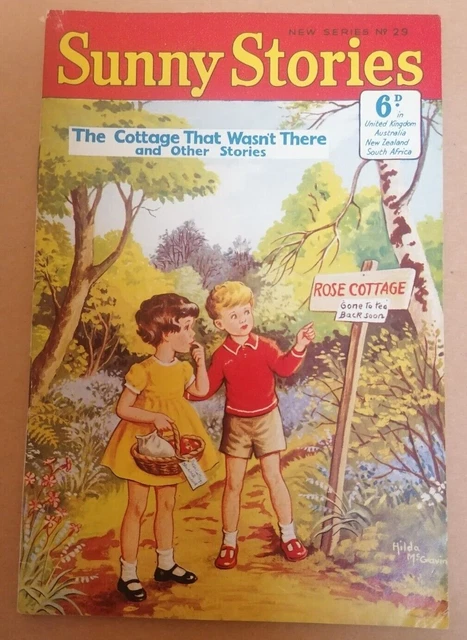 COMIC - VINTAGE British Post-War Comic Sunny Stories New Series 1958 ...