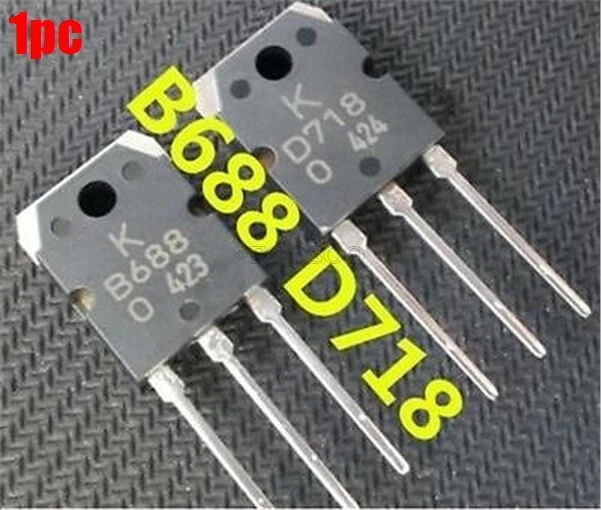 1PAAR (2 STCK.) 2SB688/2SD718 versenkter Transistor B688/D718 gf EUR 2 ...