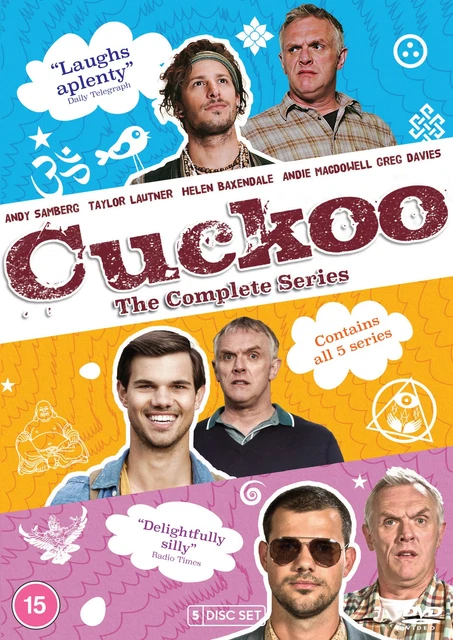 CUCKOO: THE COMPLETE Series (DVD) Taylor Lautner Andy Samberg Tyger ...