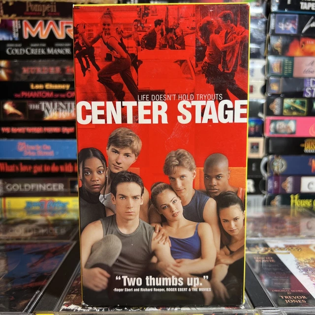 CENTER STAGE 2000 VHS Tested Zoe Saldana Amanda Schull Dance Dancing ...