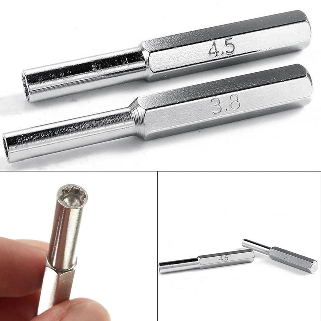 SECURITY SCREWDRIVER BIT 3.8mm 4.5mm Screwdriver Security Game Bits Lot ...