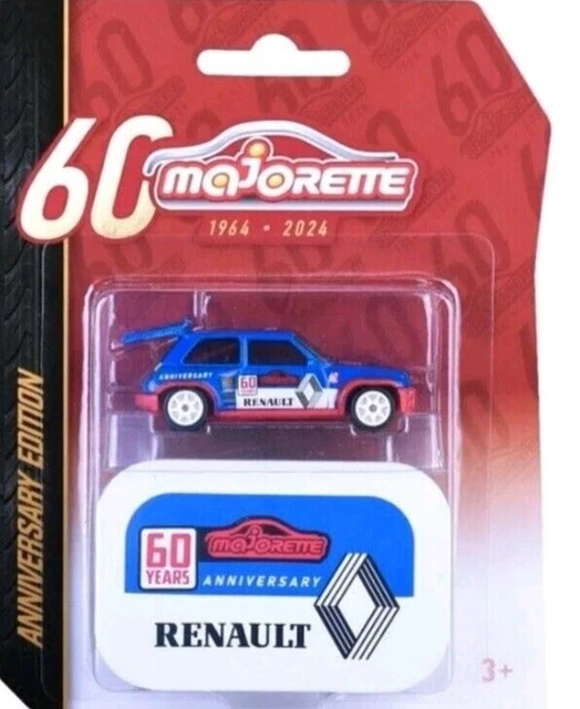 RARE MAJORETTE 60TH Anniversary Deluxe Edition Renault 5 Turbo Limited ...