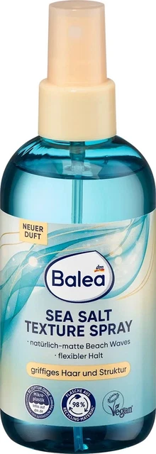 BALEA SEA SALT hair spray, 200 ml for wavy hair look Made in Germany! £ ...