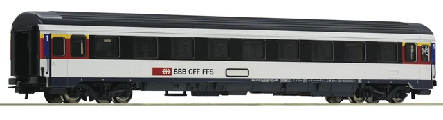 54166 THE ROCO Ho Railway Carriage SBB Cff Ffs Eurocity Trays 1a CL Illuminated £38.59 - PicClick UK