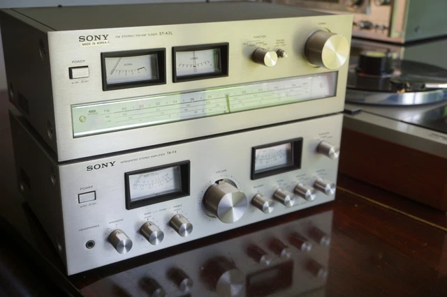 SONY TA-F4 AMPLIFIER & ST-A3L Tuner £525.00 - PicClick UK