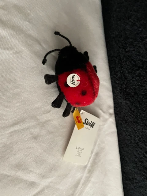 STEIFF STEIFF WILD Animals Collection steiff 032790 Marienkäfer Mohair ...