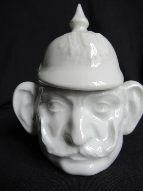 ANCIEN POT À MOUTARDE 19 EME KAISER GUILLAUME II ALEXANDRE II 12 CM ...