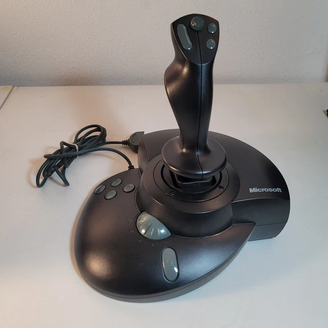 MICROSOFT SIDEWINDER FORCE Feedback Pro Joystick $29.99 - PicClick