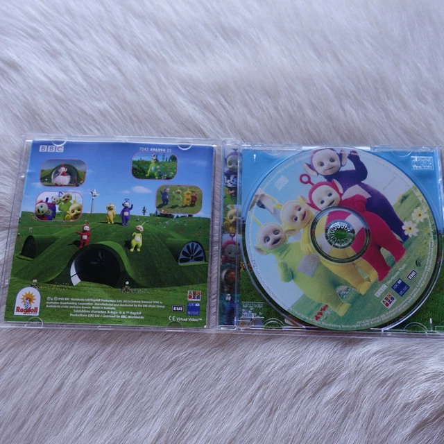 TELETUBBIES TV SHOW The Album CD Vintage Kids Music Holographic Cover ...