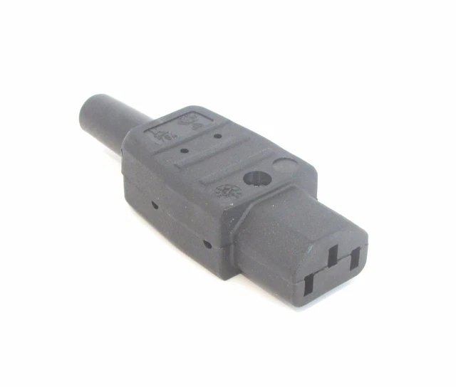 IEC CONNECTOR C13 10a Martin Kaiser Connector for mains power cables ...