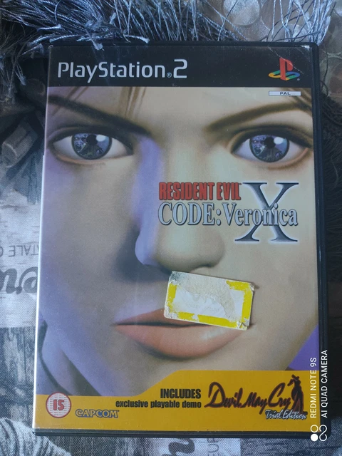 RESIDENT EVIL CODE : Veronica X - Ps2 Pal cover uk - usato EUR 25,00 ...
