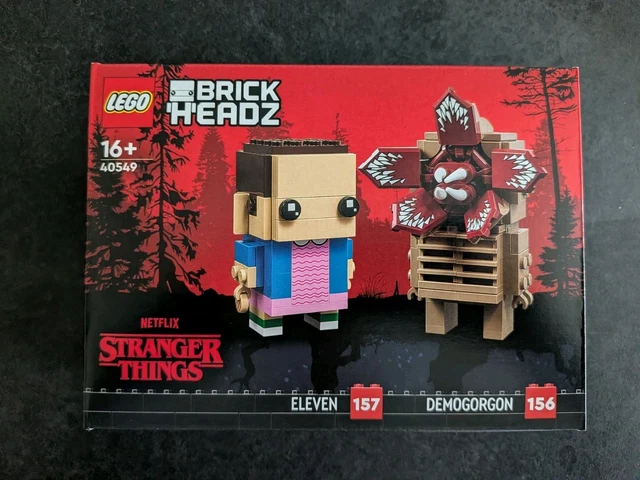 LEGO BRICKHEADZ 40549 Stranger Things: Demogorgon & Eleven - Brand New ...