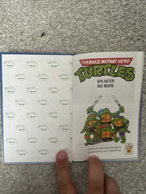 RETRO VINTAGE TEENAGE Mutant Hero Turtles - Splinter No More Hardback ...