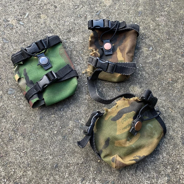 BRITISH ARMY SURPLUS Issue Bowman PRR Radio Pouch, Woodland DPM IRR ...