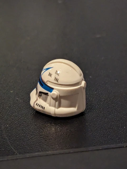 LEGO STAR WARS Clone Wars 501st Captain Rex Fase 2 Casco decalcomania ...