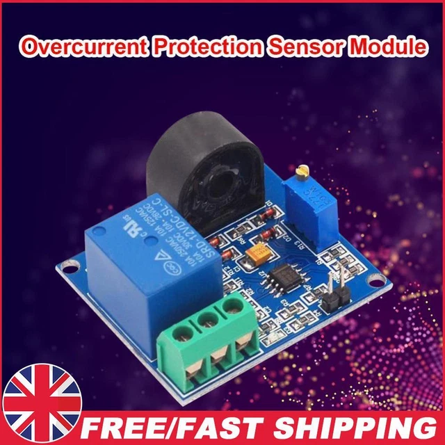Current Detection Sensor Module 5a Relay Overcurrent Over Current