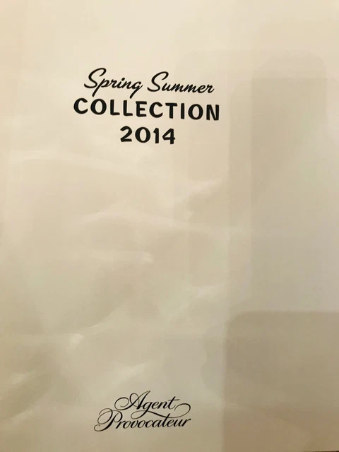 RARE NEW GENUINE Agent Provocateur Lingerie Catalogue Spring Summer ...