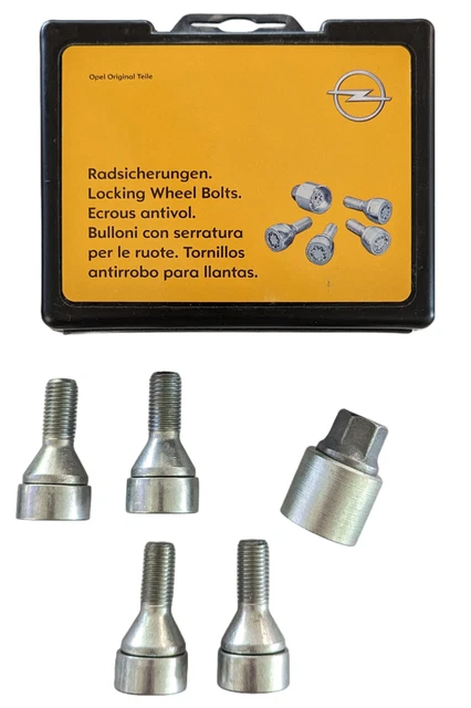 ORIGINAL GM OPEL Felgenschloss Radschraube Satz 9162914 EUR 30,00 ...