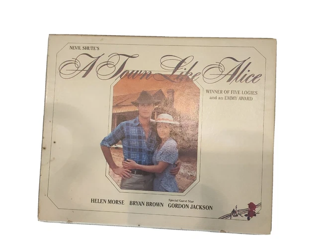 RARE COLLECTIBLE A Town Like Alice VHS Box Set Part 1 & 2 Video Tapes ...
