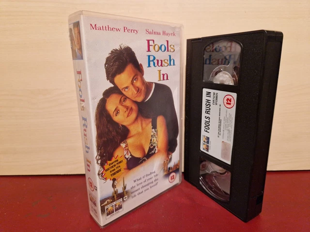 FOOLS RUSH IN - Matthew Perry - Salma Hayek - PAL VHS Video Tape (A258 ...