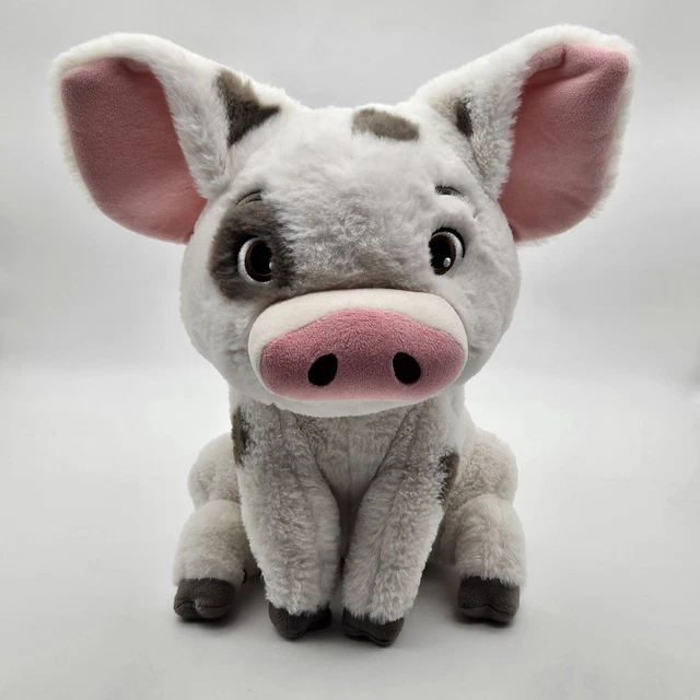 DISNEY STORE 12& Moana Movie, Sitting Pua the Pig Soft Plush Stuffed ...