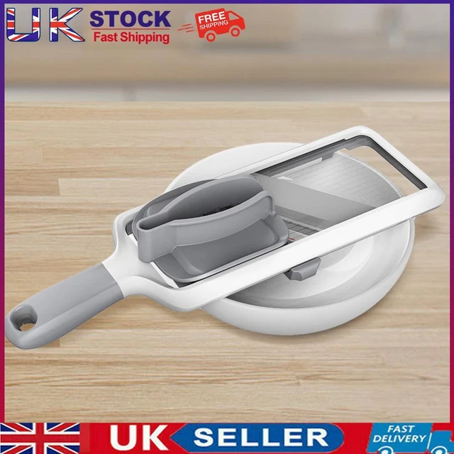 MULTI HANDHELD MANDOLINE Slicer 3 Modes Safe Mandoline Food Slicer ...