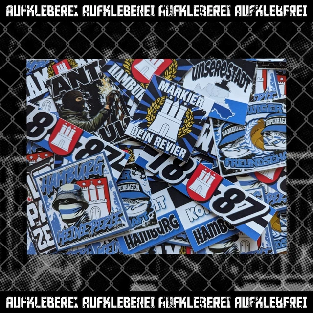 HAMBURG ULTRAS Aufkleber Sticker "Hamburg Blindmix" EUR 4,29 - PicClick DE