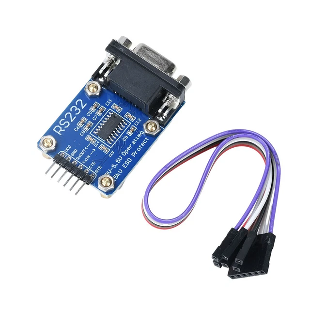 RS232 TO TTL RS232 to UART Serial Port Module 6Pin SP3232 Brush Cable With ESD £4.55 - PicClick UK