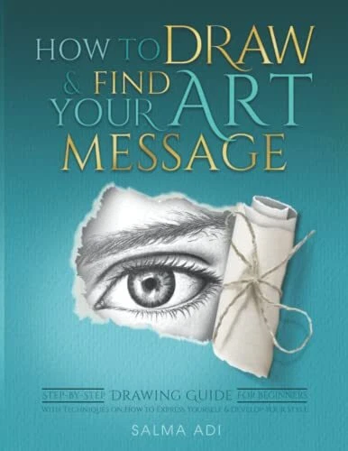 HOW TO DRAW & Find Your Art Message Step-by-Step Drawing Guide for ...
