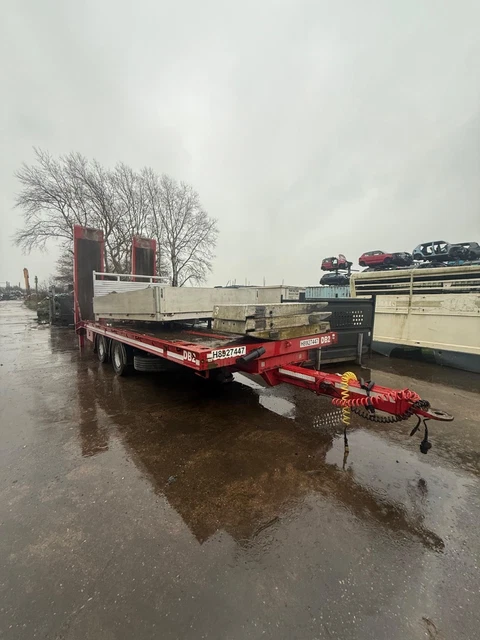 KING DRAW BAR drag trailer with denby ramps £10,000.00 - PicClick UK